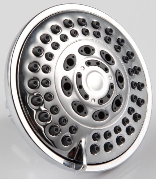 ibath Genuine ABS 4 inch, 5 function Overhead Shower fitted with brass ...