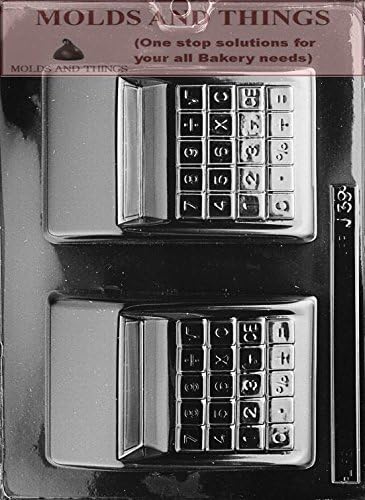 Amazon.com: CALCULATOR Chocolate Candy Mold With © Candy Making ...