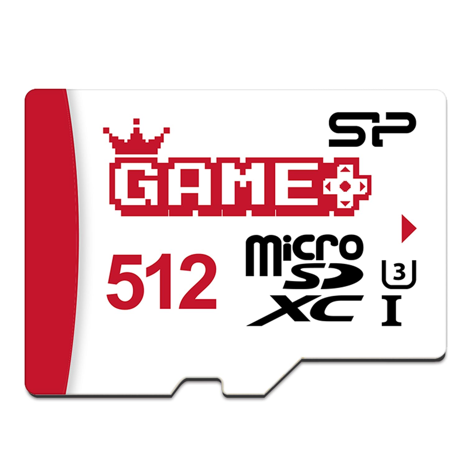 Silicon Power 512GB SDXC Micro SD Card Gaming Memory Card with Adapter ...