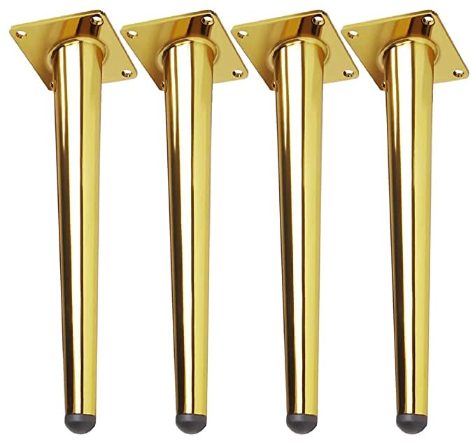 Sofa Hardware Leg 6 Inch Sofa Furniture Golden Glossy Finish Heavy ...