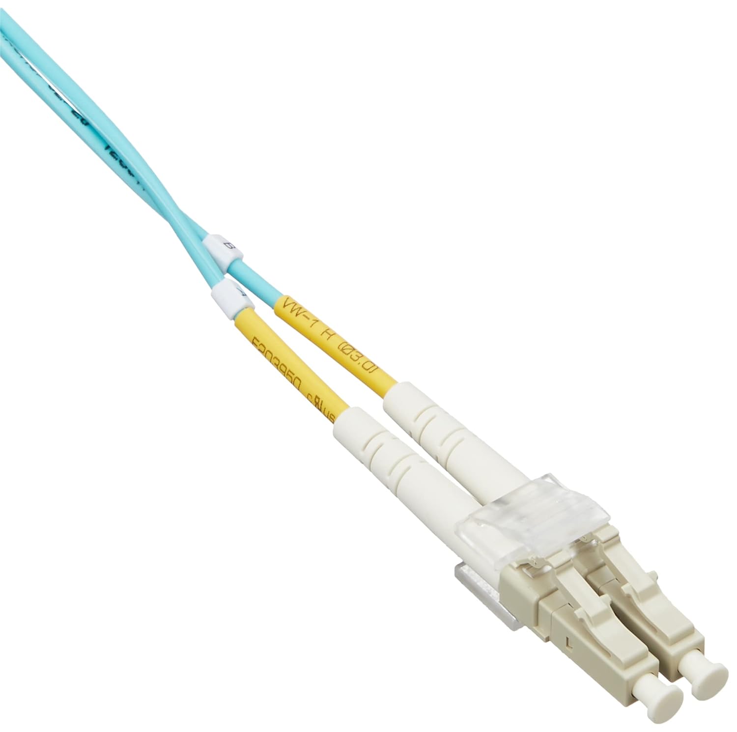 Amazon.com: Sanwa Supply HKB-OM3LCLC-10L OM3 Fiber Optic Cable, LC ...