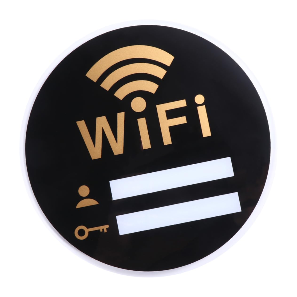 Buy Milisten 4pcs wifi sign decoration wifi pattern sign wifi pas board ...