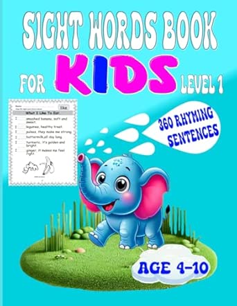 Amazon.com: Sight Words Book for Kids Level1: Fun Tracing, Phonics, and ...