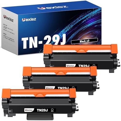 Amazon | TN-29J トナーカートリッジ ブラザー(Brother)用 ブラック 3本セット tn29j プリンターの負担を大幅軽減 日本技術監修 対応型番:MFC-L2750DW ...