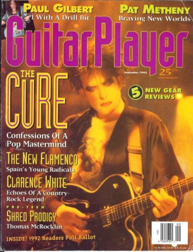 Guitar Player Magazine (September 1992) (The Cure -Confessions Of A Pop ...