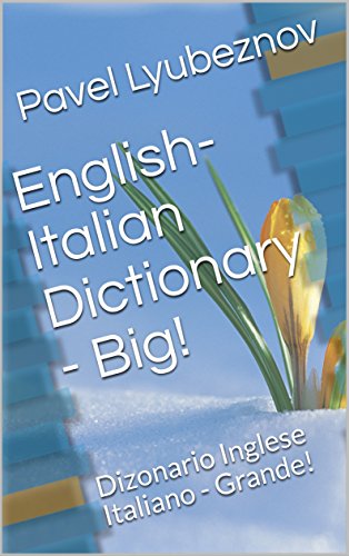 Amazon.com: English-Italian Dictionary - Big!: Dizonario Inglese ...