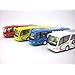 Amazon.com: Coach Bus Diecast Metal Scale Model - SET of 4 BUSES, Red ...
