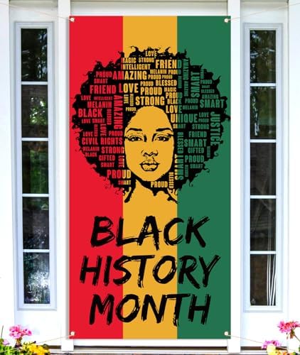 Amazon.com: Vohado Juneteenth Door Cover June 19 1865 Afro African ...