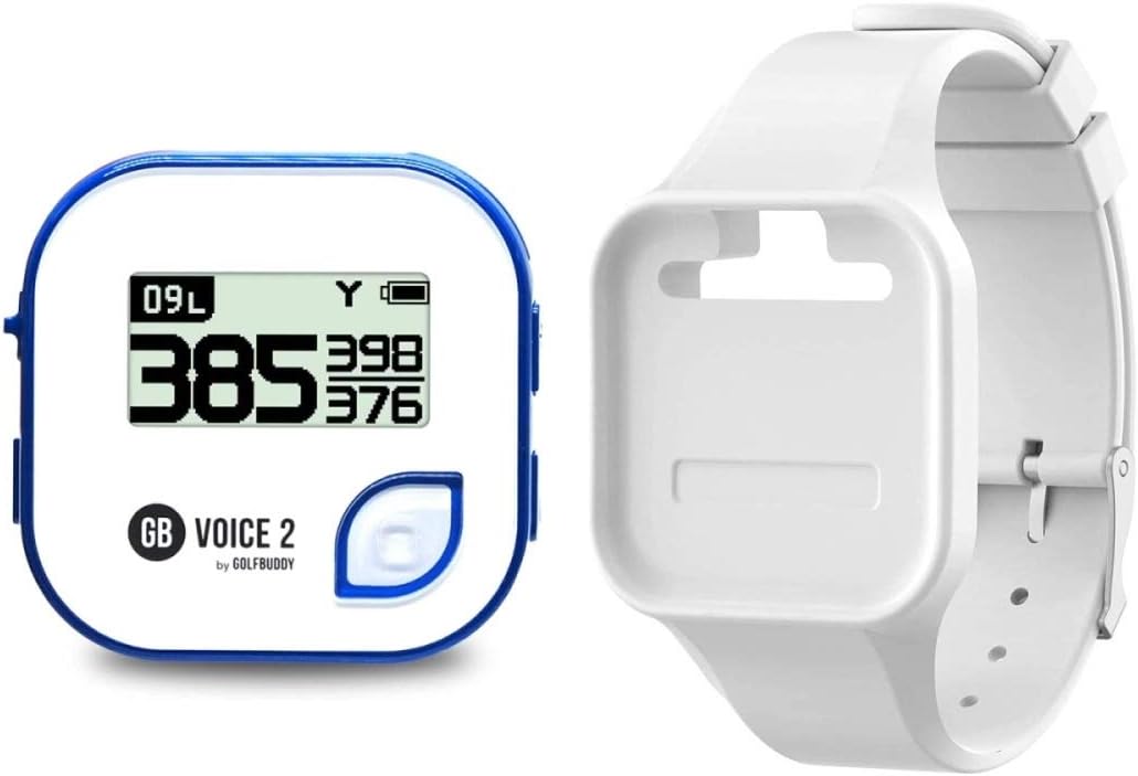 Golfbuddy Voice 2s Talking Gps Rangefinder Clip On Hat Golf ...