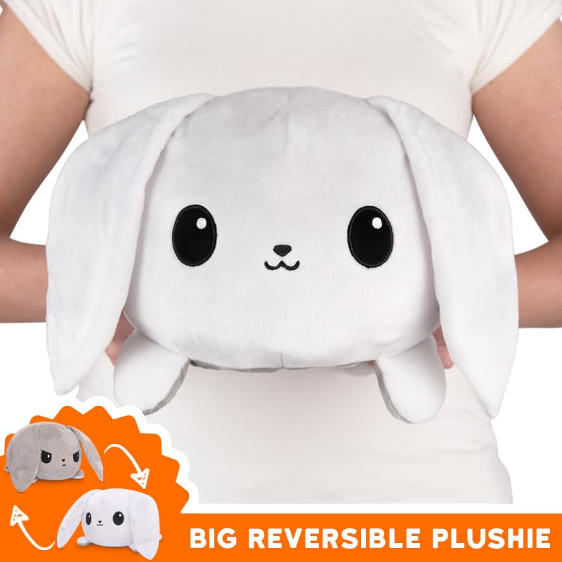 Snapklik.com : Original Reversible Big Bunny Plushie - White + Gray ...