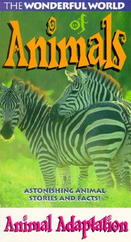 Amazon.co.jp: The Wonderful World of Animals: Animal Adaption [VHS ...