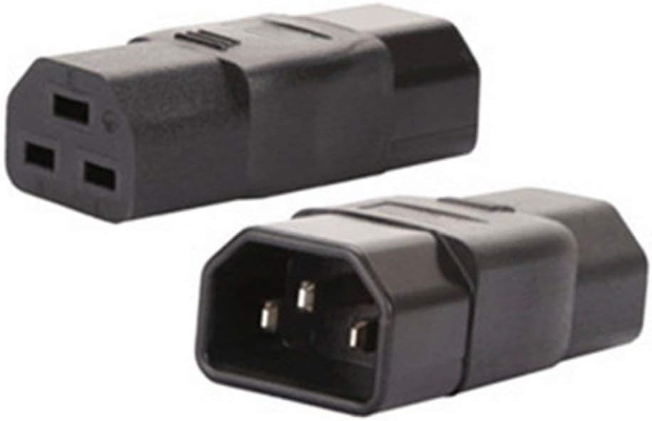 Amazon.com: Tekit (2 Pack) PDU UPS C14 to C21 Converter Plug Adapter ...