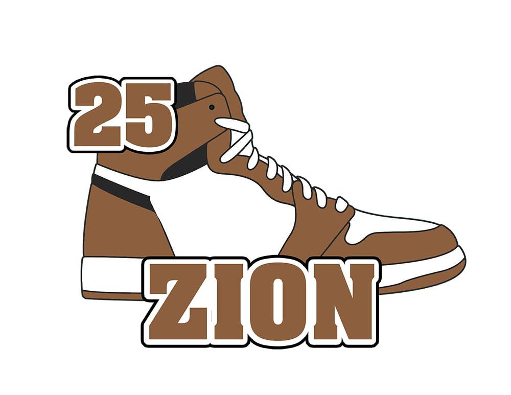 Amazon.com: SNEAKERHEAD BIRTHDAY CAKE TOPPER, SNEAKER CAKE TOPPER, AJ 1 ...