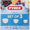 Pyrex Bowl Set, 0.5L/1.0L /2.0L, 3 Piece : Amazon.co.uk: Home & Kitchen