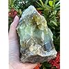 Amazon.com: GAF TREASURES Extra Large Green Calcite Rough Natural ...