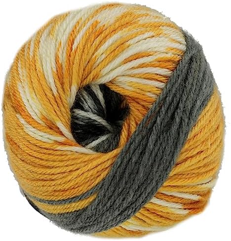 King Cole Fjord DK Knitting Wool Acrylic Self Pattern Fairisle Yarn 1 x ...