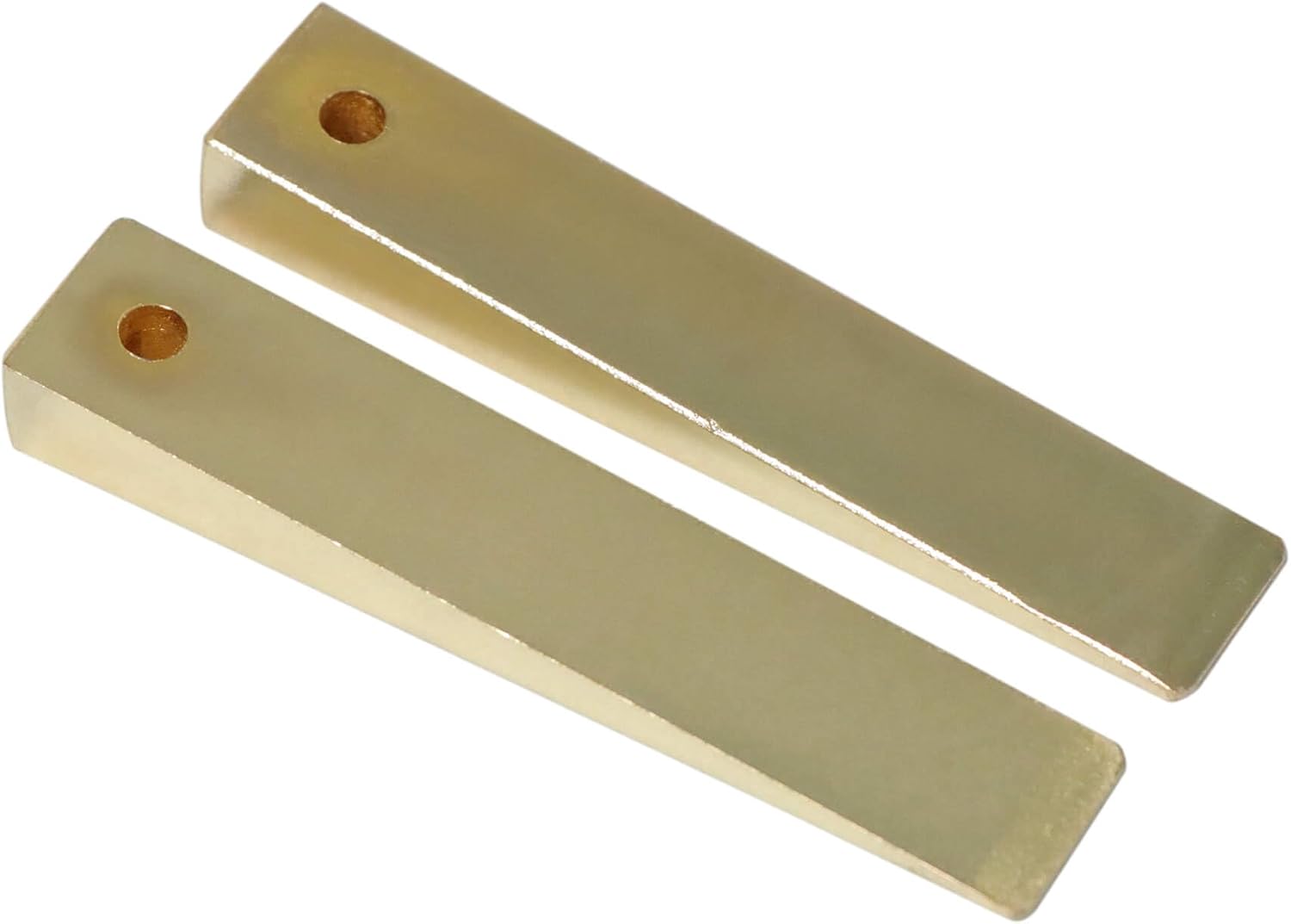 Evecad 2 Packs 1/2" x 3/4" x 4" Flange Wedge, Metal Wedge with Lanyard ...