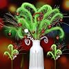 Amazon.com: 6 Pcs 20 Inch Whimsical Lime Green Furry Curly Christmas ...