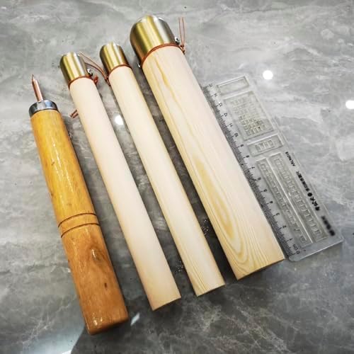 LYSDIANPU Flint Knapping Tools Pad Kit, 4-Piece Flint Napping Tools ...