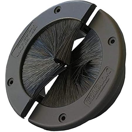 Amazon.com: KoldLok 6" Round Brush Grommet, Large Split Grommet with ...