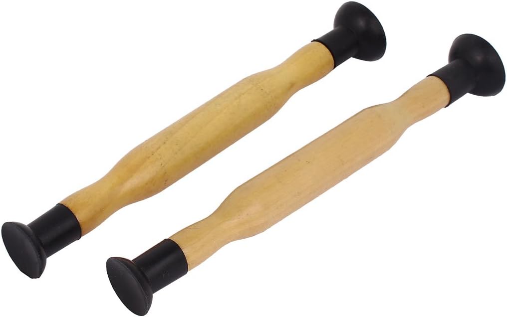 Amazon.com: Qtqgoitem Double End Wooden Shaft Valve Stick Lapping 2 Pcs ...
