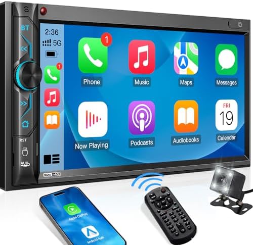 Double Din Car Multimedia System: 7 Inch HD Touchscreen Car Stereo ...