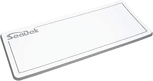 Dual Density Helm Pads by SeaDek (Small, White Over Storm Gray), Deck ...