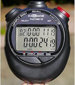 Fastime 20 Water Resistant Case Dual Display Pacer/Time Hand Timer ...