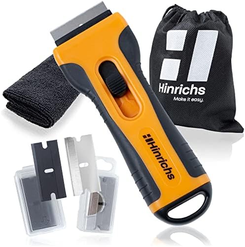 Hinrichs Kochfeldschaber mit 25 Klingen Inkl. Aufbewahrungsbeutel ...