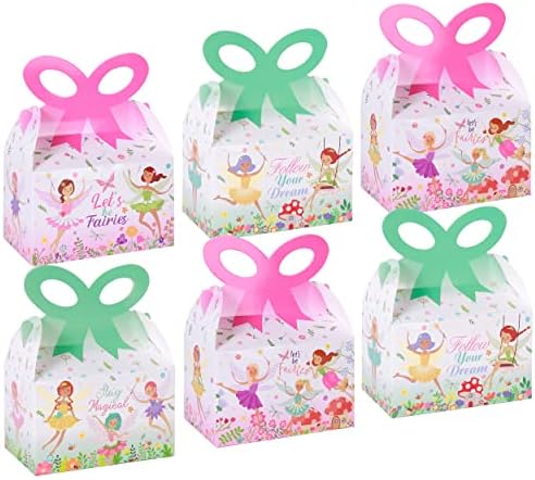 Amazon.com: 24Pcs Fairy Party Favor Boxes Fairy Treat Boxes Fairy ...