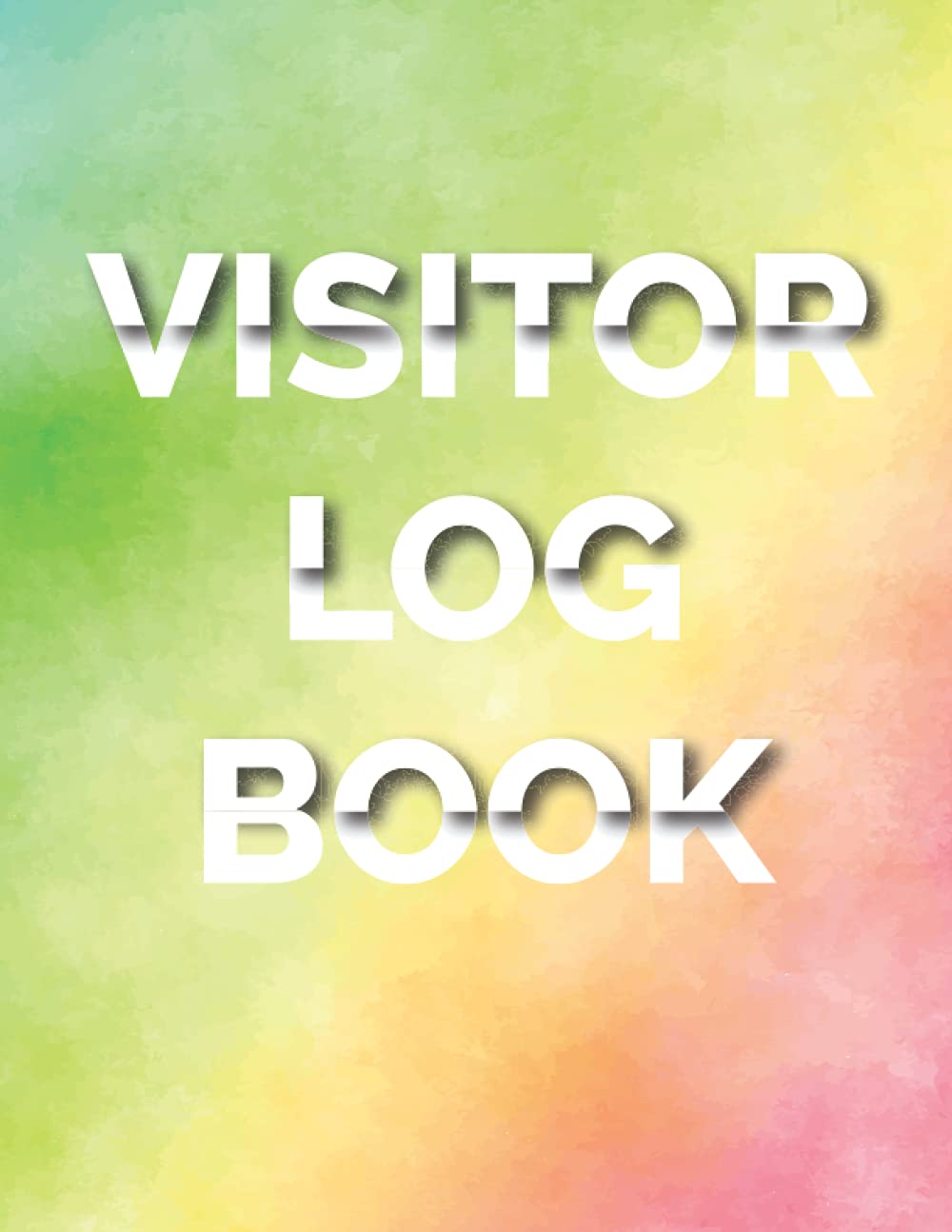 Buy Visitor Log Book: Visitor Sign In & Out Book | Contact Track and ...