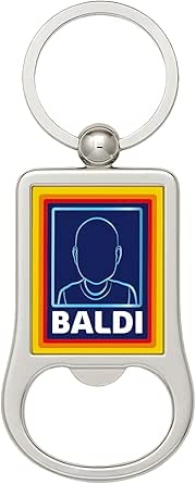 SC Products Baldi Funny Bottle Opener | Zinc Alloy Dad Keyring Bald ...
