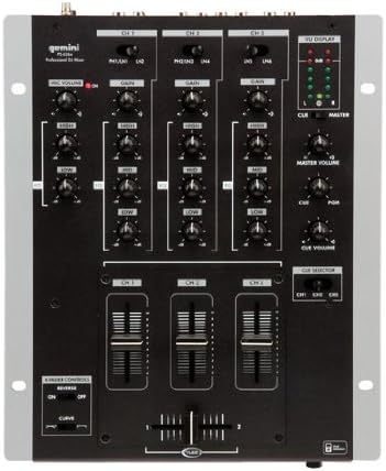 GEMINI PS-626X Mix 3 channel : Amazon.co.uk: Musical Instruments & DJ