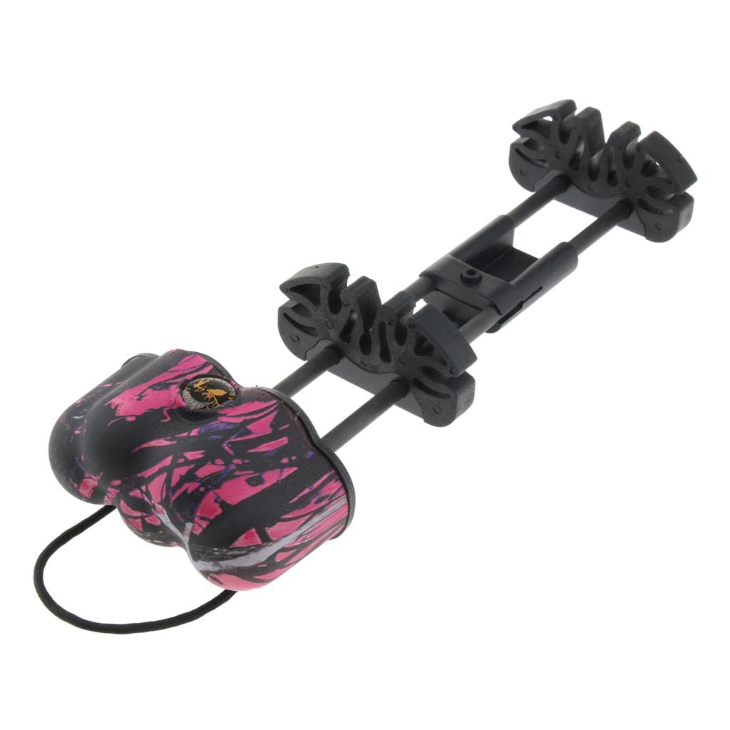 Buy Msiwach Aluminum Compound Bow 5 Arrow Quiver Holder Quick Connect ...