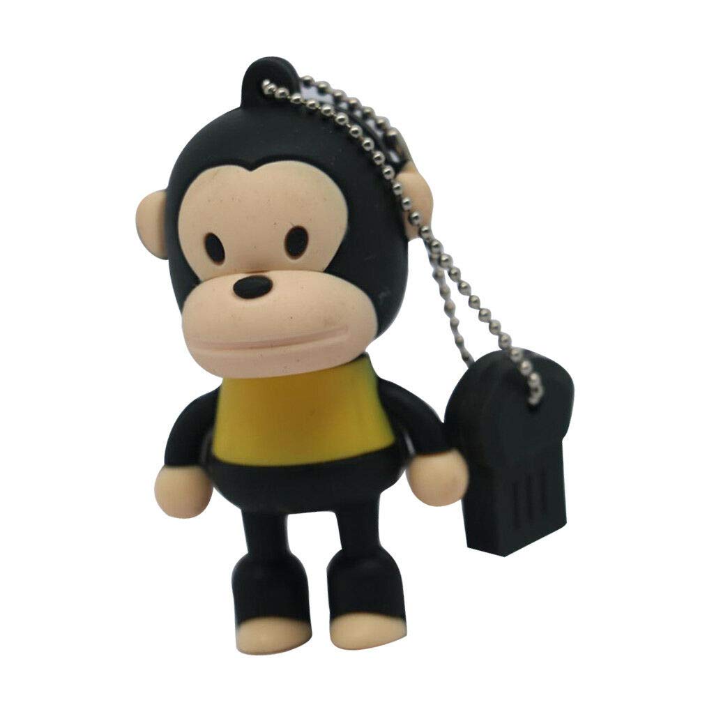 Monkey Cartoon Pen Drive 32GB USB Flash Drive Pendrive Memory Disk for ...