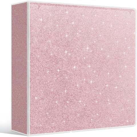 Amazon.com : EYROZILL 2 Inch 3 Ring Binder for School Supplies,Pink ...