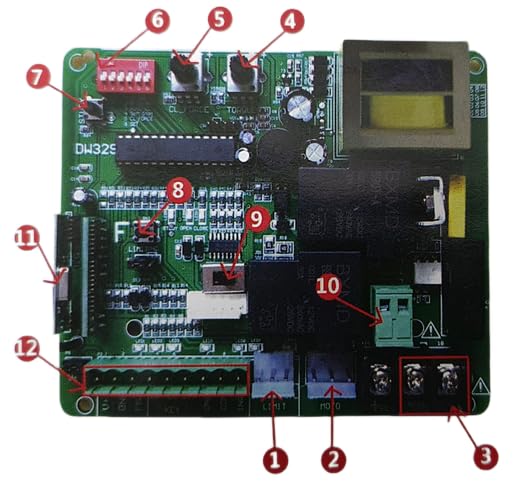 CONTROL BOARD AC Sliding Gate Motor : Amazon.in: Industrial & Scientific
