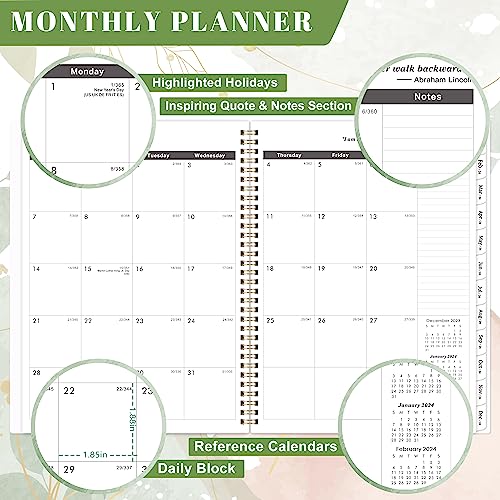Snapklik.com : 2024-2025 Monthly Planner/Calendar - Monthly Planner 2024-2025, Jan 2024 - Dec ...