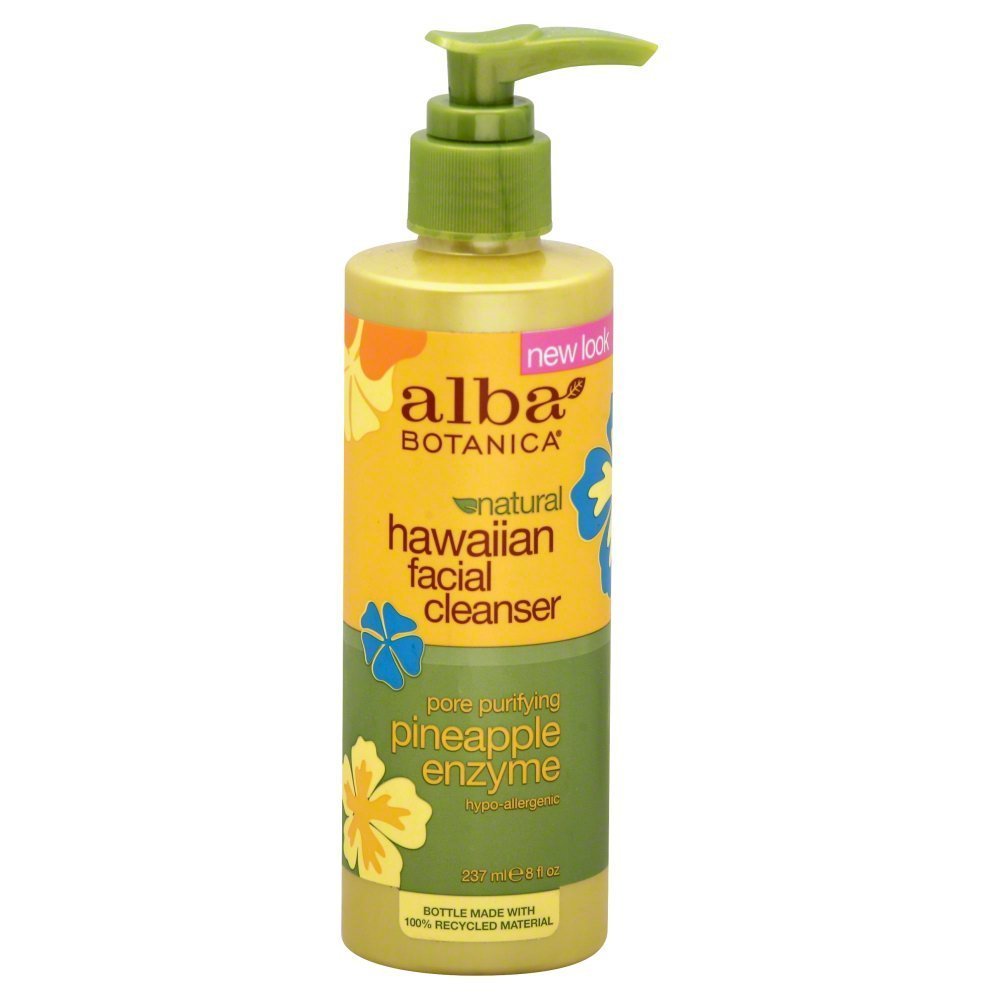 Amazon.com: Alba Botanica Facial Cleanser Pnapl Enz 8 Fz : Beauty ...