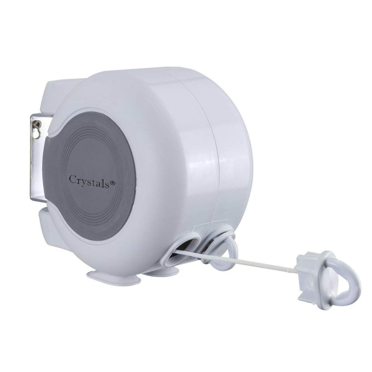 Buy Washing Line, Clothes Line, Dual Retractable Washing Line with Twin ...