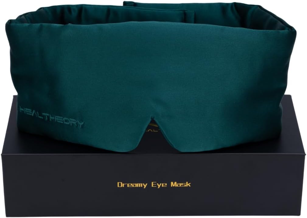 Amazon.com: Bearaby Weighted Eye Mask - Sleep Mask - (Midnight Blue ...