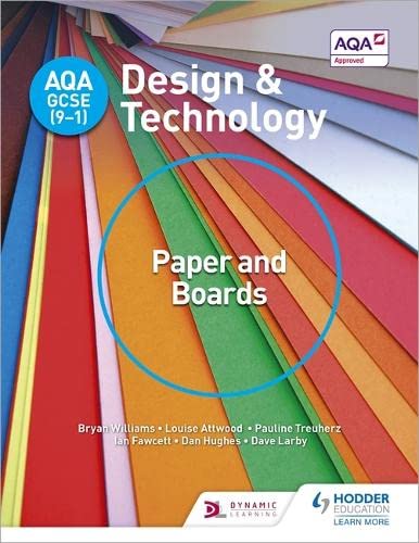AQA GCSE 9-1 Design & Tech Paper & Board: Williams, Bryan ...