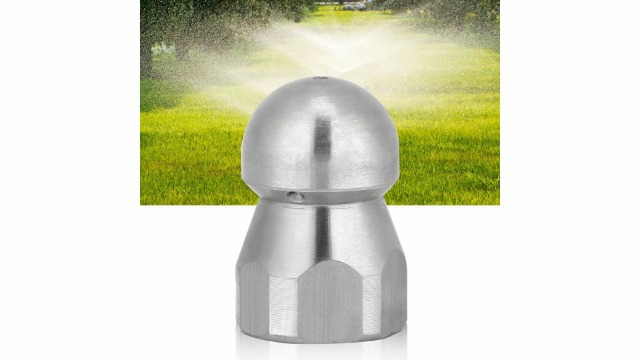 Watch High Pressure Sewer Jetter Nozzle Drain Blaster Nozzle on Amazon Live