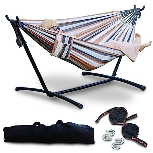 Top 10 Outdoor Hammock With Stand of 2022 - Katynel