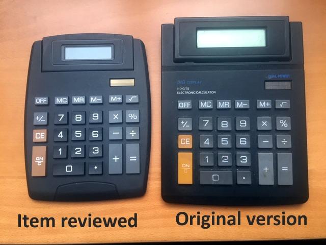 Large Black Big Button Calculator : Amazon.co.uk: Stationery & Office ...