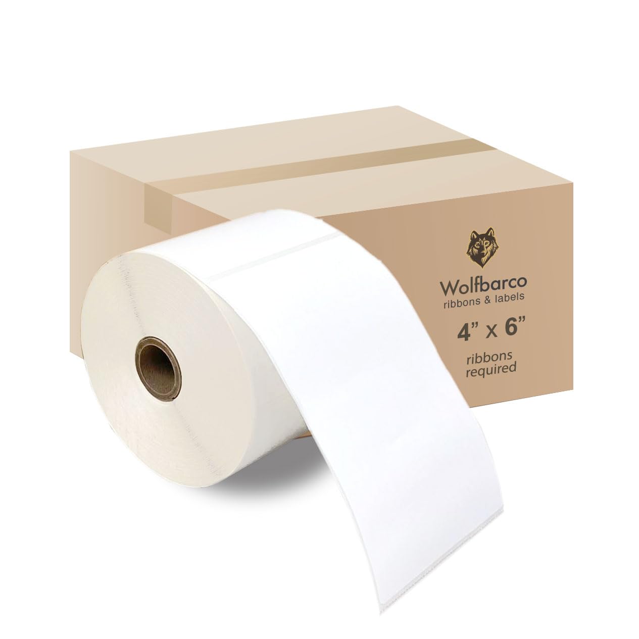 Amazon.com : 40 Rolls Thermal Transfer Paper Label/Industrial Grade 4 ...
