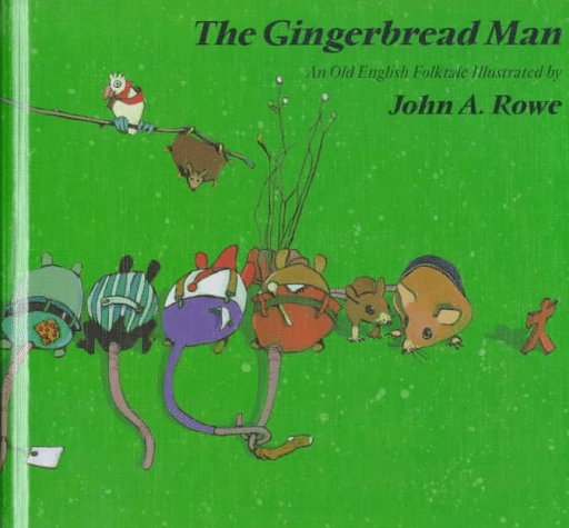 Amazon | The Gingerbread Man: An Old English Folktale | Rowe, John A ...