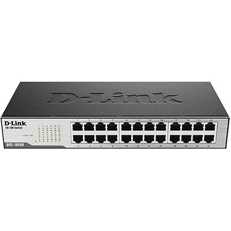 NETGEAR 24-Port Gigabit Ethernet Unmanaged Switch, Sturdy Metal ...