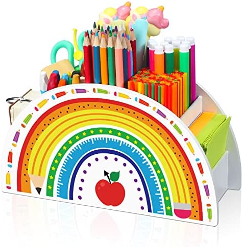 Amazon.com: Jetec 2 Pcs Boho Teacher Appreciation Gifts Pencil Holder ...