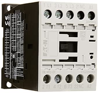 Eaton 276852 Power contactor, 3 pins + 1 NC, 5.5 kW/400 V/AC3: Amazon ...